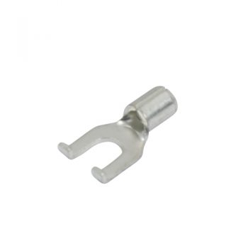 Flanged Spade Terminal, 10 Stud, 16-14 Ga | Industry Electric